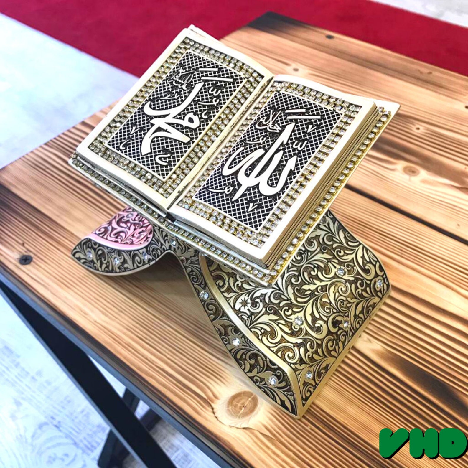 Quran Lectern Figurine Showpiece for Table Decoration - Etsy