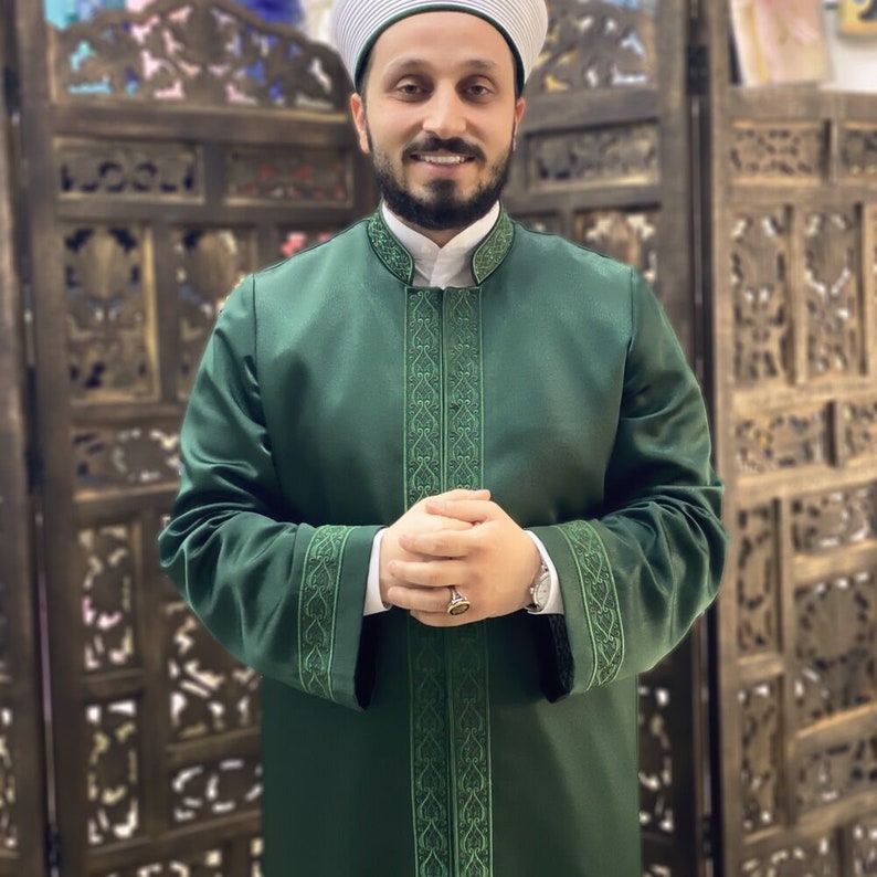 Luxury Prayer Robe for Muslim Men Islamic Prayer Jubba - Etsy Singapore