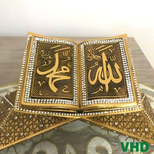 Quran Lectern Figurine Islamic Statue for Table Desk - Etsy