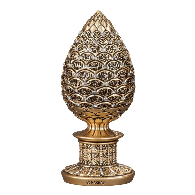 Asmaul Husna Embroidered Pinecone Figurine Statue Islamic - Etsy