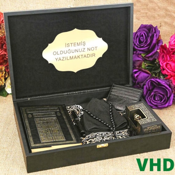 Lux Islamic Gift Set For Men | Muslim Gift Customizable Box | Muslim ...