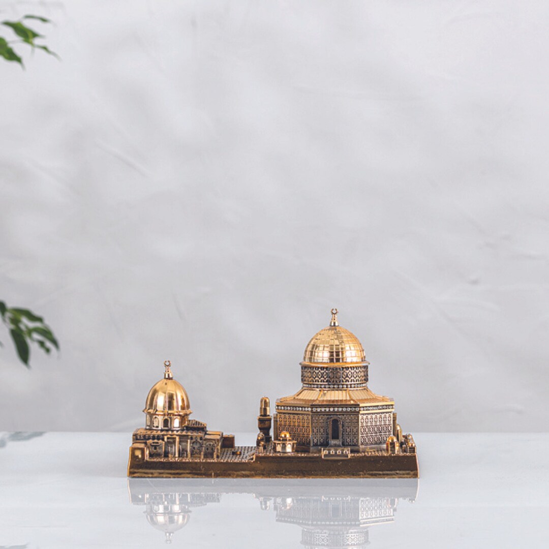 Masjid Al Aqsa Replica Islamic Showpiece for Table Desk Decor Muslim ...