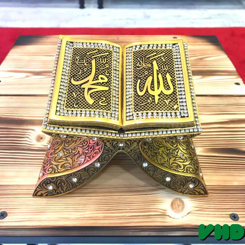 Quran Lectern Figurine Showpiece for Table Decoration - Etsy