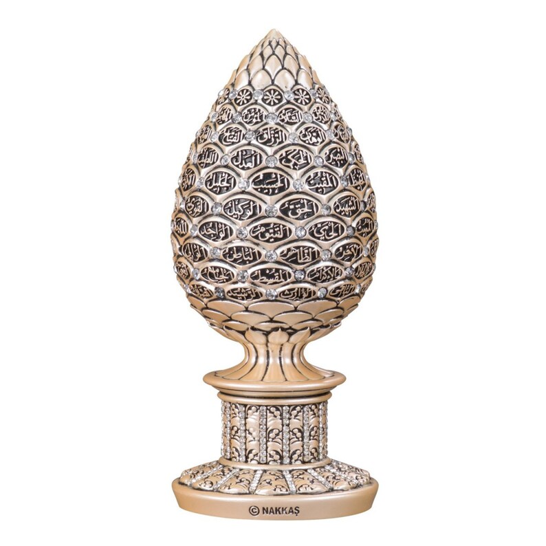 Asmaul Husna Embroidered Pinecone Figurine Statue Islamic - Etsy