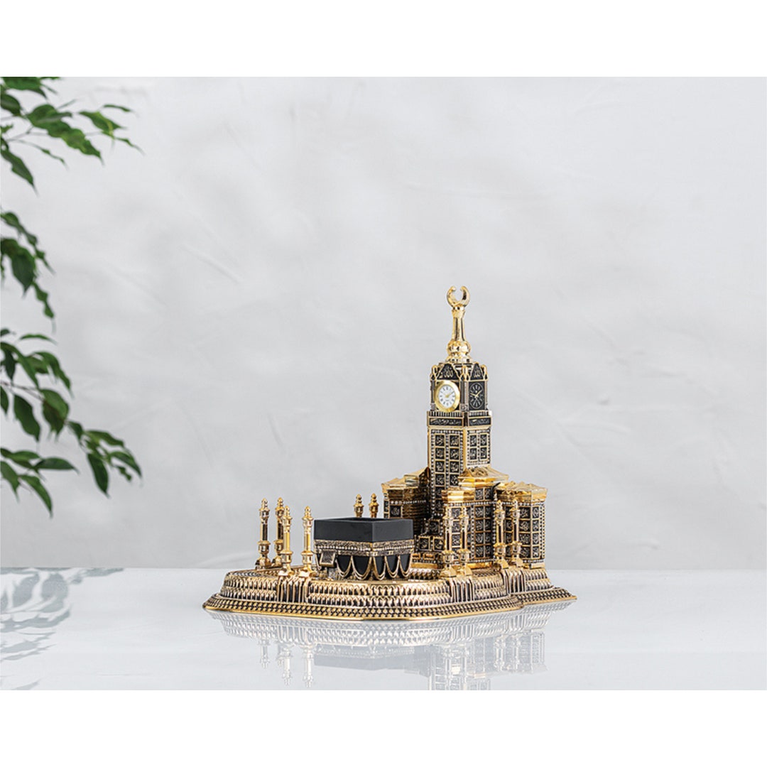Grand Mosque Figurine Table Accessory for Islamic Home Decor or Islamic ...