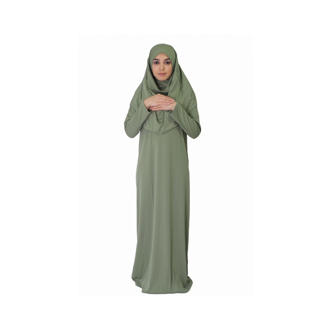 Muslim Prayer Dress for Women, Abaya for Namaz, Jilbab, Salah Dress ...
