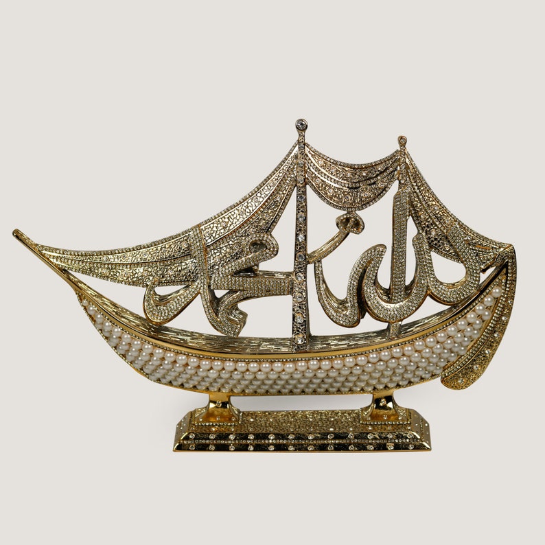 Islamic Ship Figurine Statue Islamic Showpiece for Table - Etsy