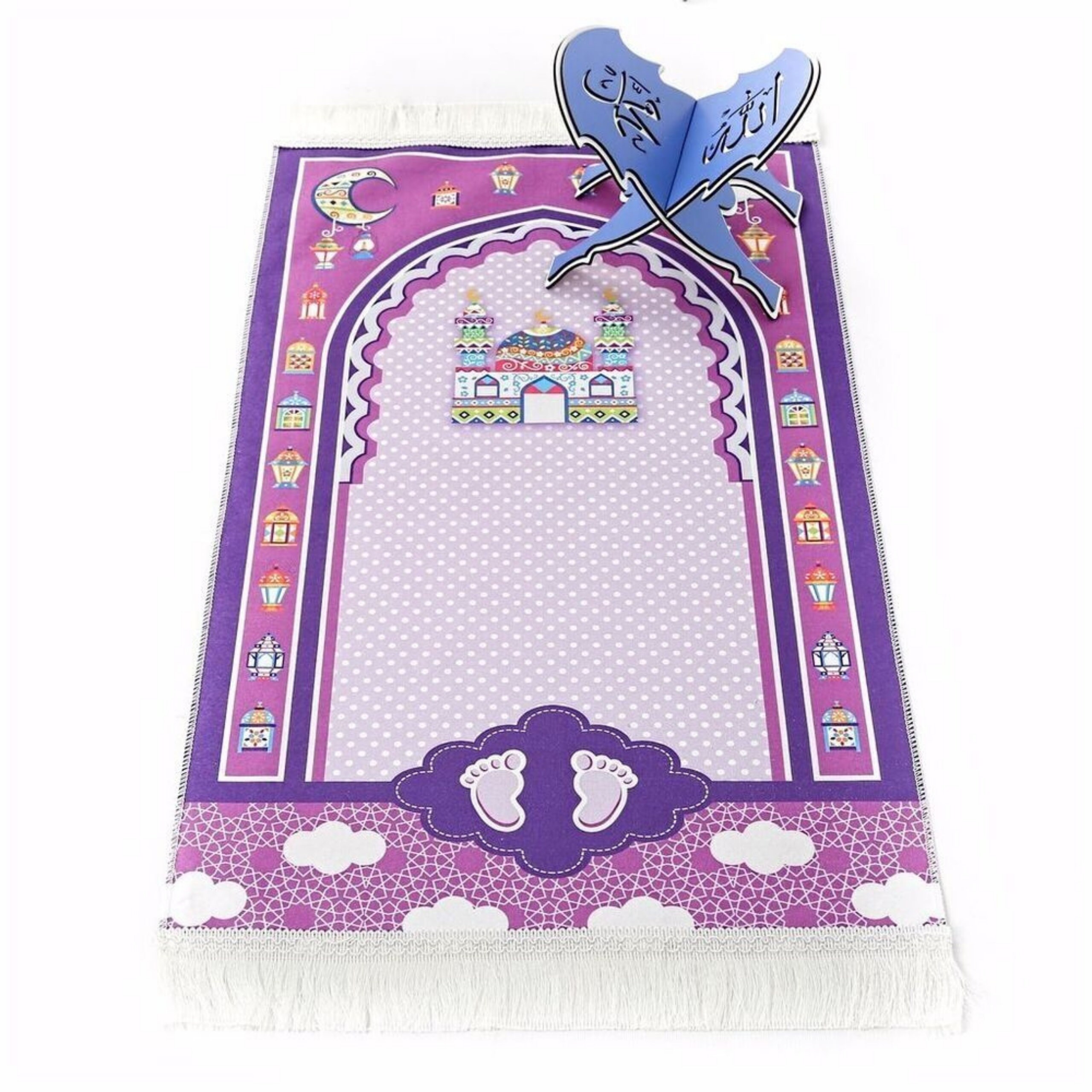 Islamic Gift Set for Girls Prayer Mat Shawl and Tasbih Box - Etsy