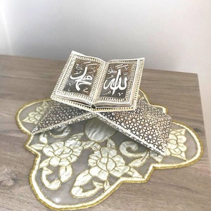 Quran Lectern Figurine Islamic Statue for Table Desk - Etsy