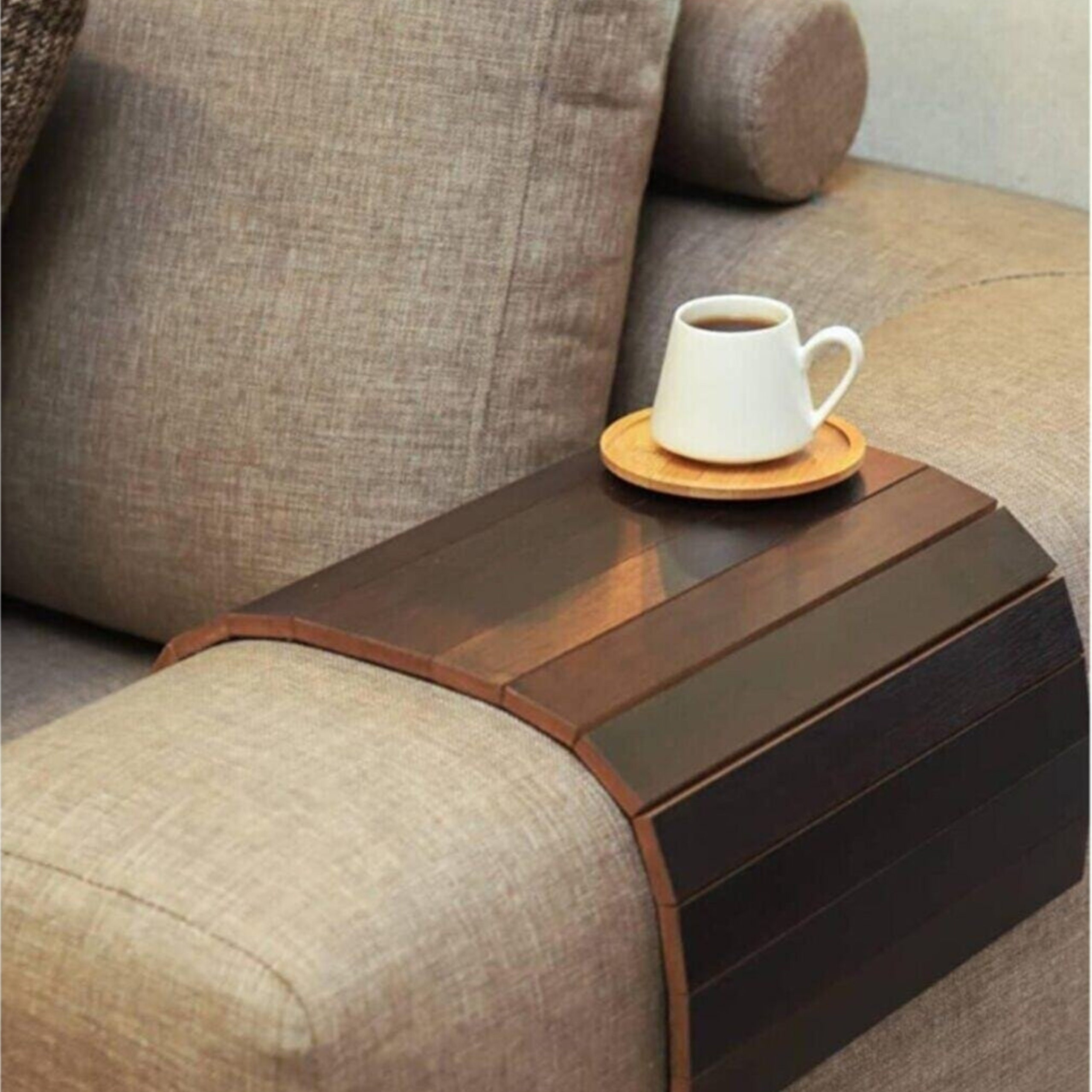 Decorative Wooden Sofa Tray Sofa Arm Table Adjustable Sofa - Etsy UK