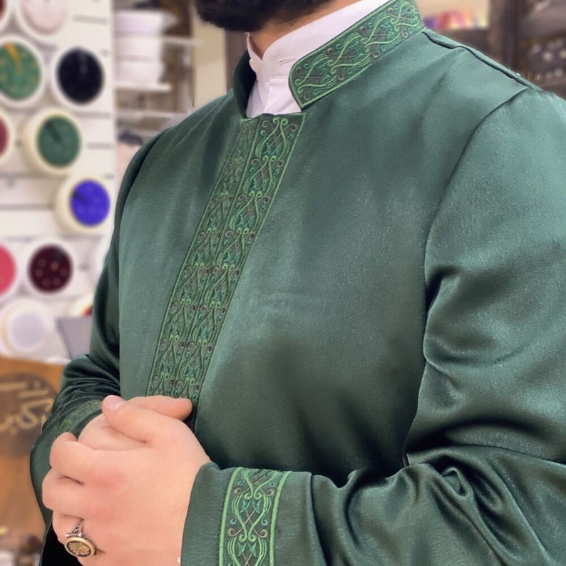 Luxury Prayer Robe for Muslim Men Islamic Prayer Jubba - Etsy Singapore