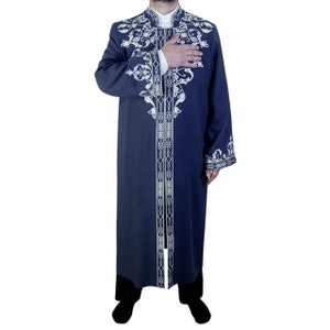 Imam Jubba, Thawb, Prayer Robe for Muslim Galabia, Thobe, Robe for Male ...