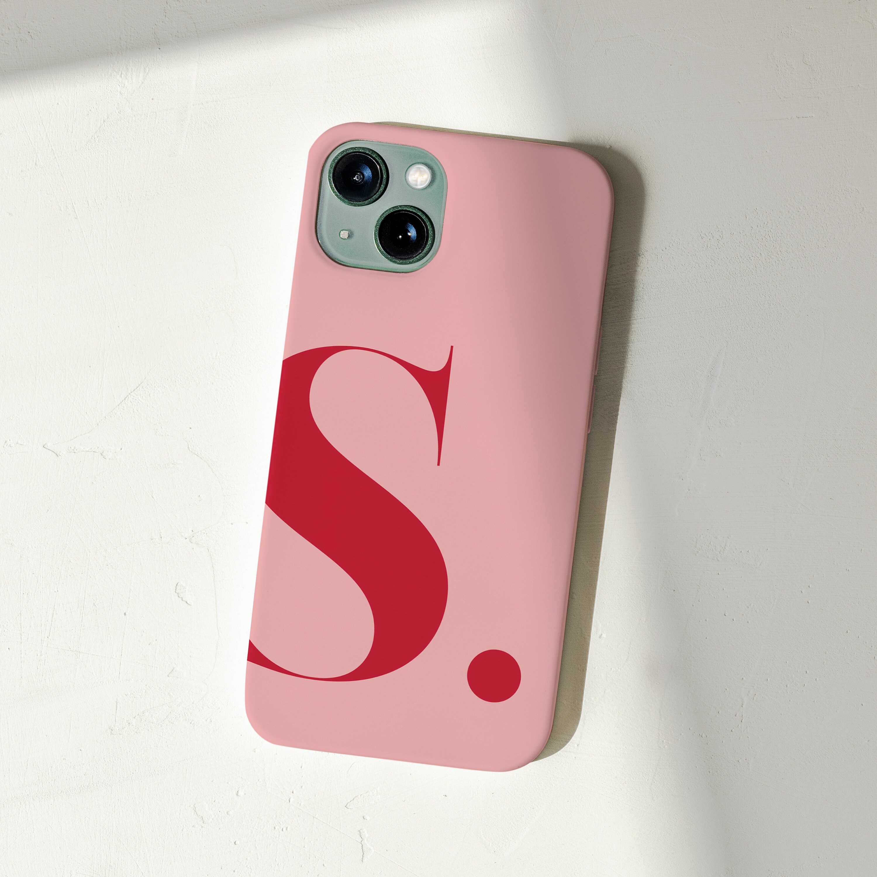 Blush Personalised Phone Case: Custom Initial Iphone, Galaxy, Pixel - Etsy