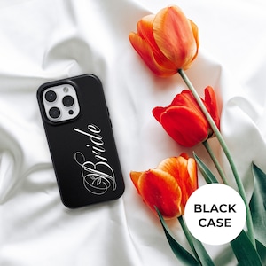 Personalized Bride Phone Case, Wedding Gift for Bride, Custom Case for ...
