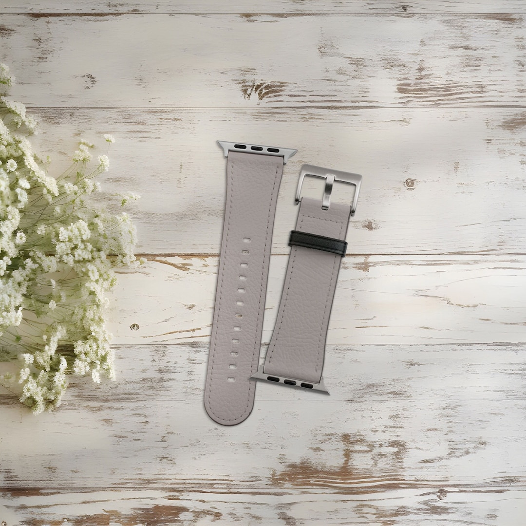 Stone Gray Apple Watch Band, Apple Watch Series 9, 8, 7, 6, 5, 4, SE ...