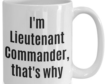 Funny Commander Mug - Etsy
