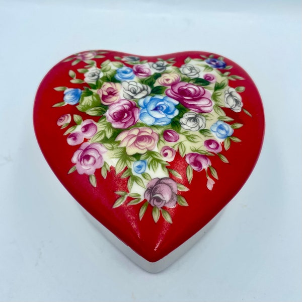 Heart Trinket Box - Etsy