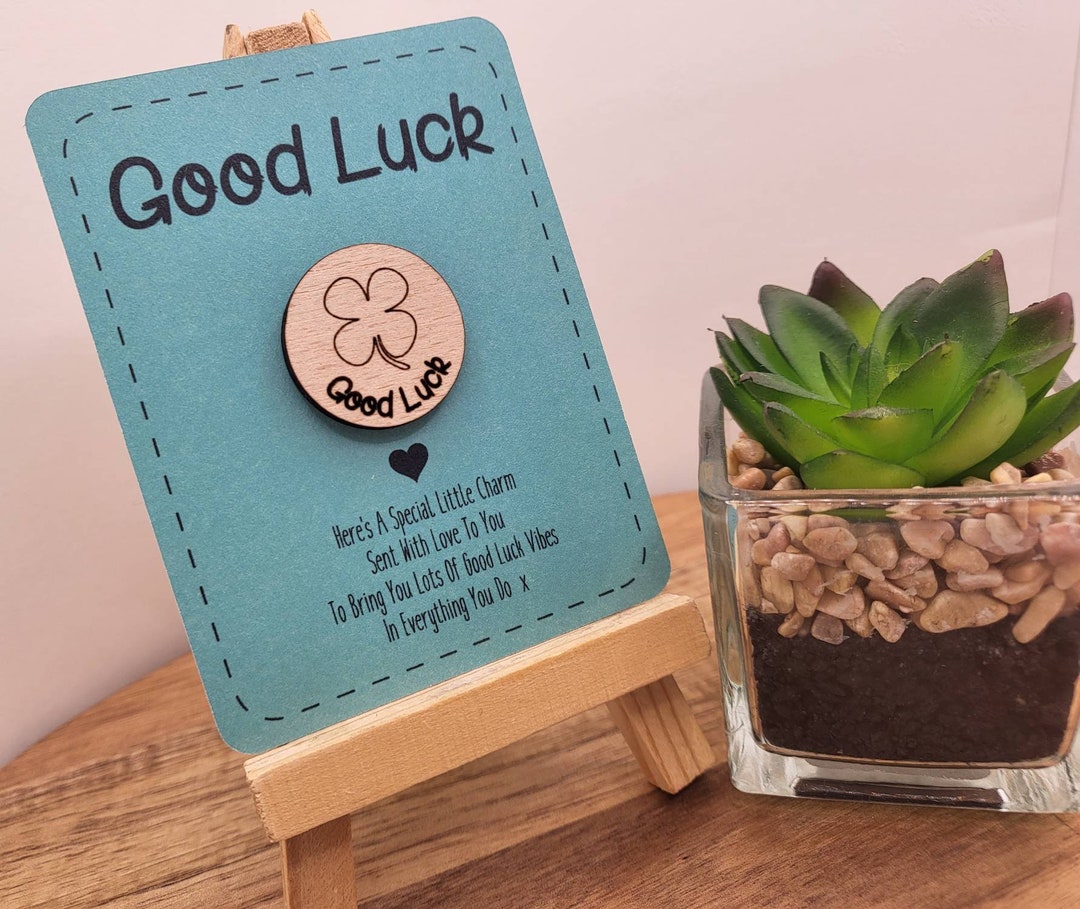 Good Luck , New Job, Driving Test , Exam, Assessment, Shamrock Four ...