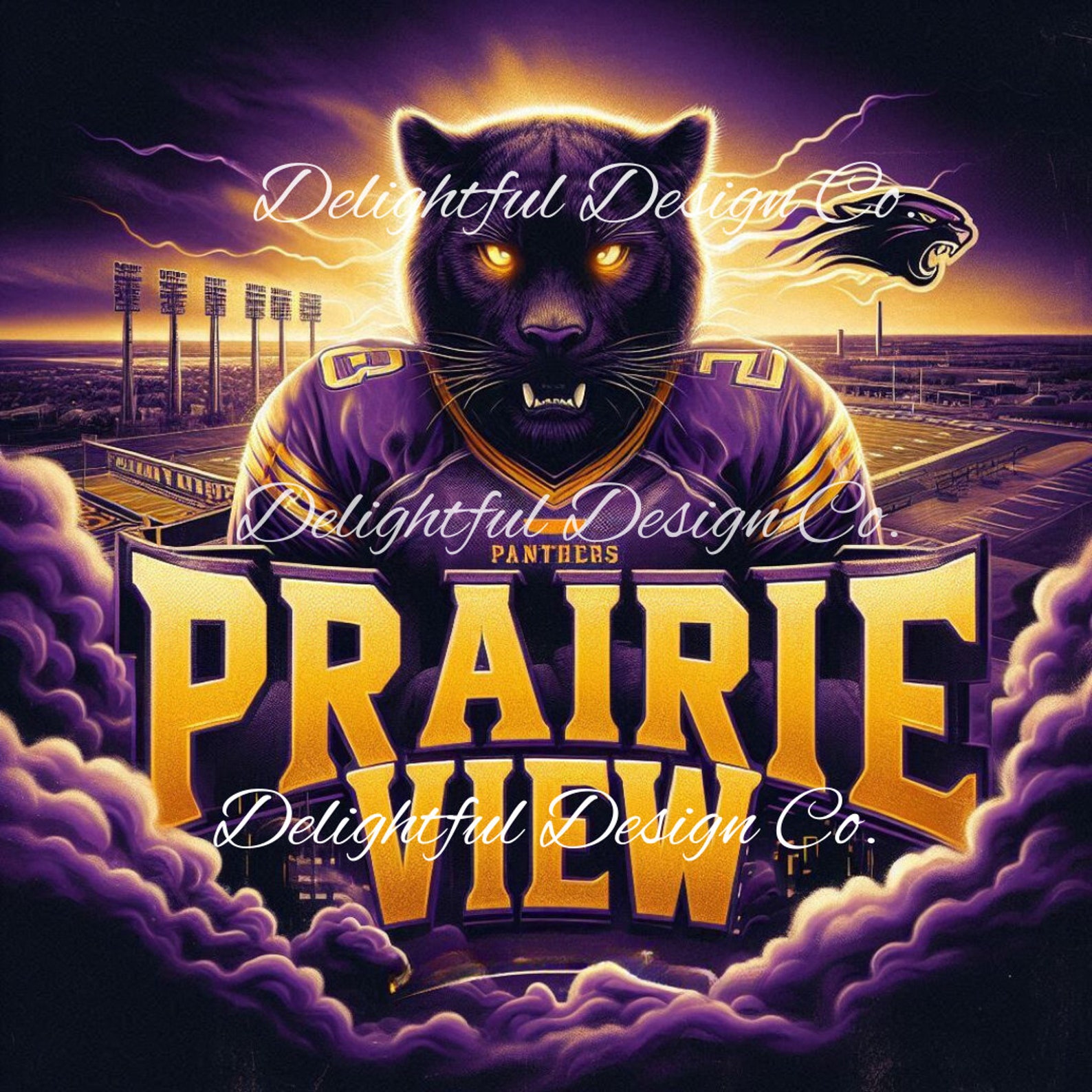 PRAIRIE VIEW Panthers Smoke PNG Sublimation Tumblers - Etsy