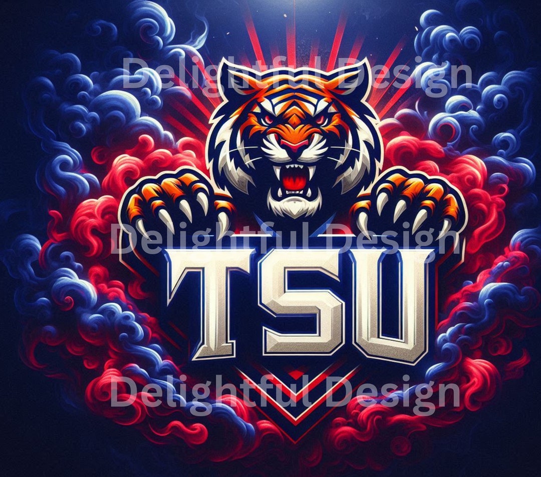 Tennessee State University TSU Tigers HBCU Sublimation PNG Tumblers ...