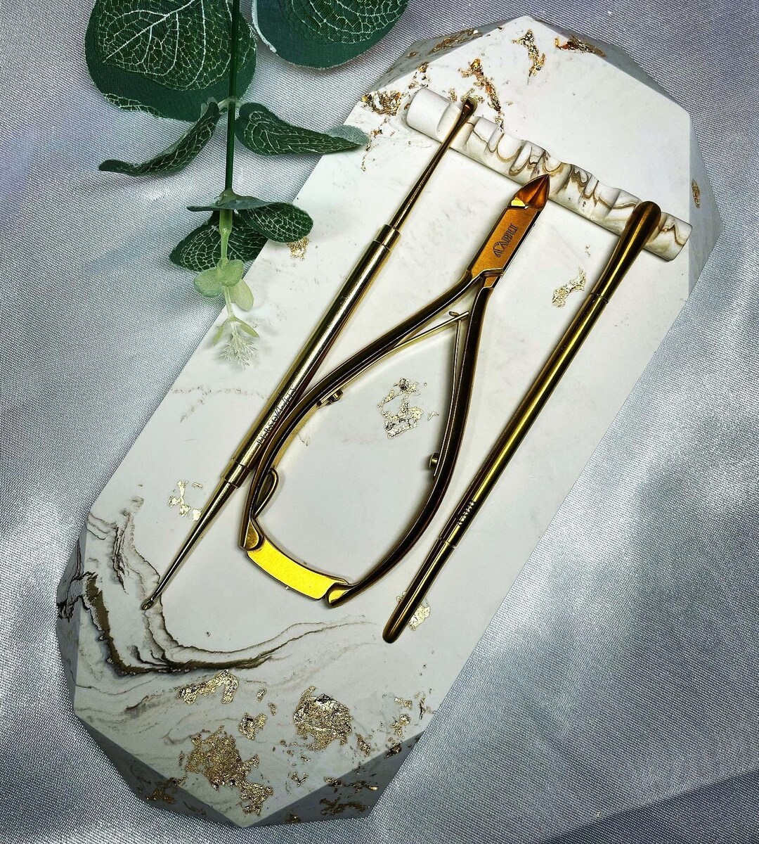 Marble Slab Tool Storage Dressing Table Home Decor Salon Eco Resin - Etsy