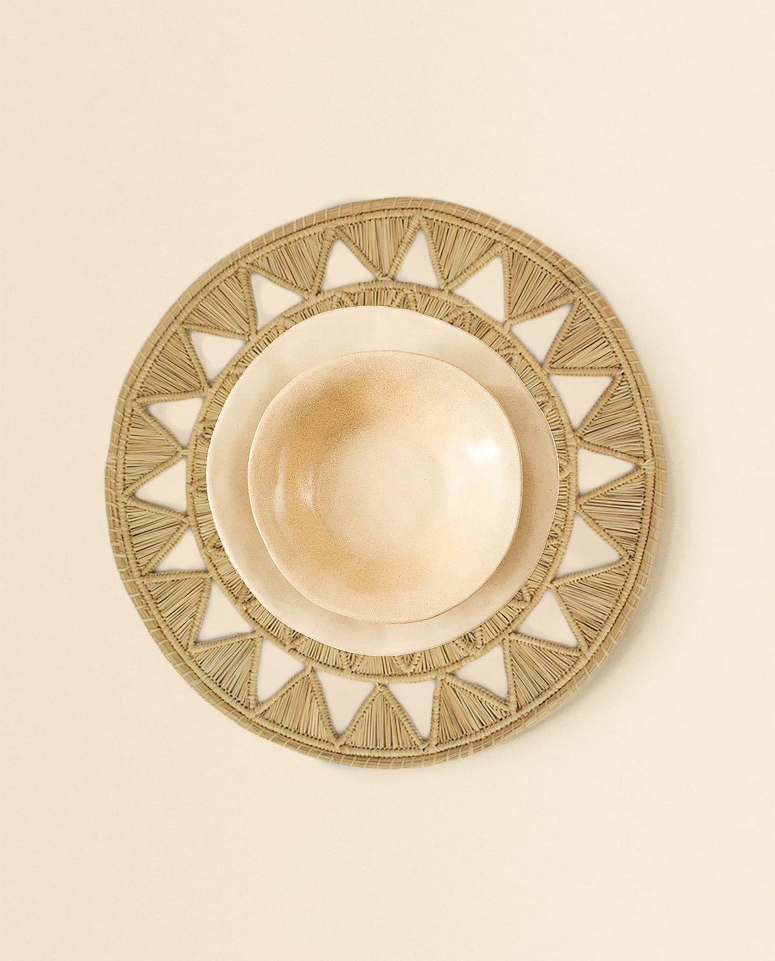 Ushia Handwoven Straw Iraca Placemats - Etsy