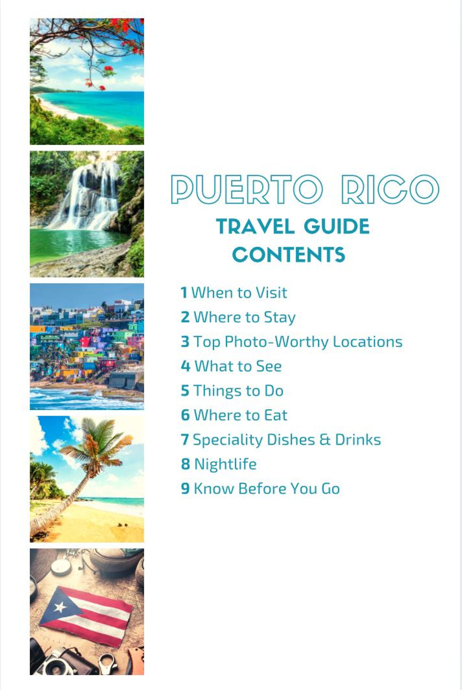 Puerto Rico Travel Guide - Etsy
