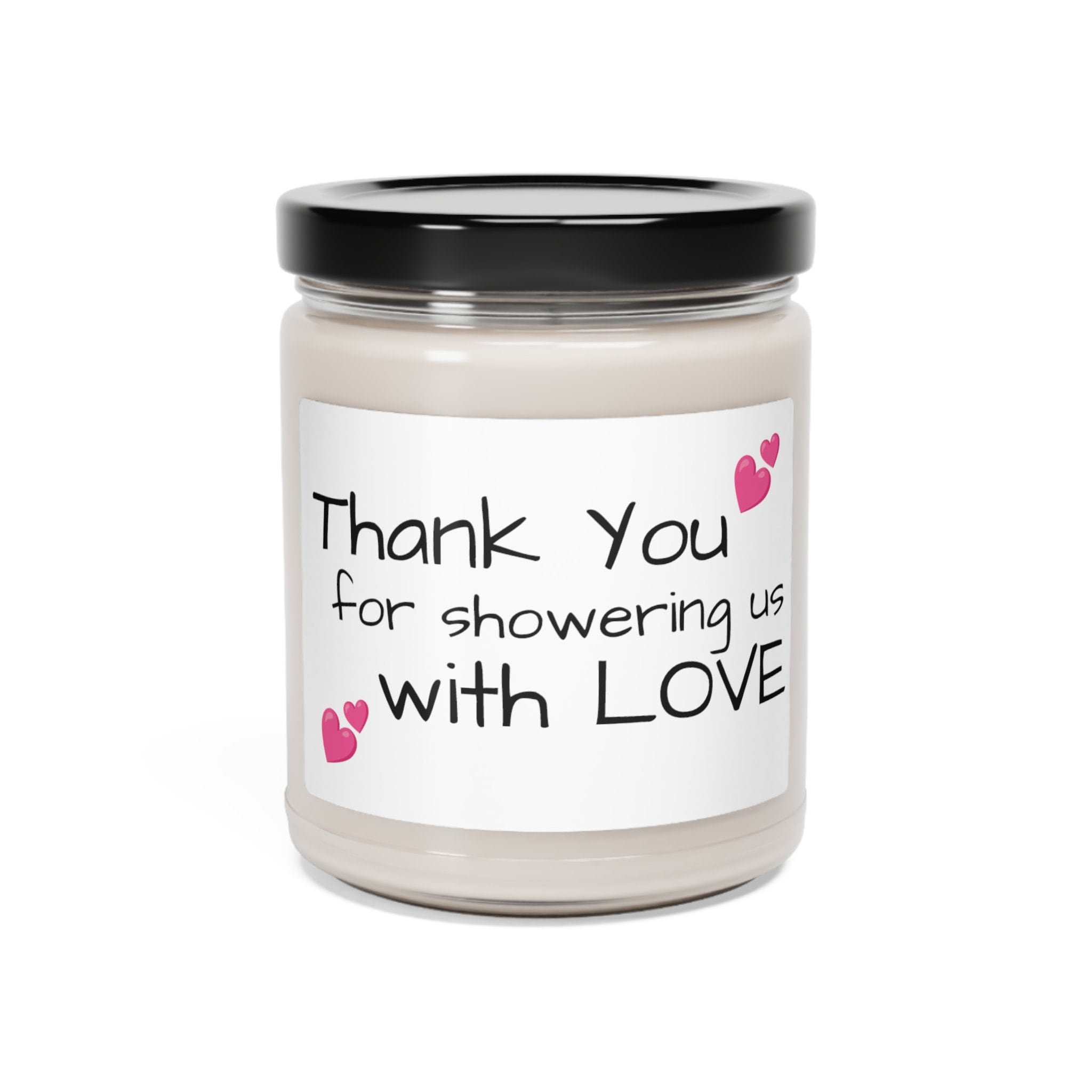 Thank You for Showering Us With Love Scented Soy Candle, 9oz - Etsy