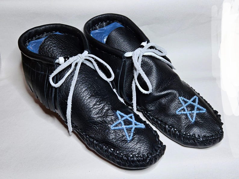 Ankle-hi Earthing Moccasin, Inca Boots - Etsy