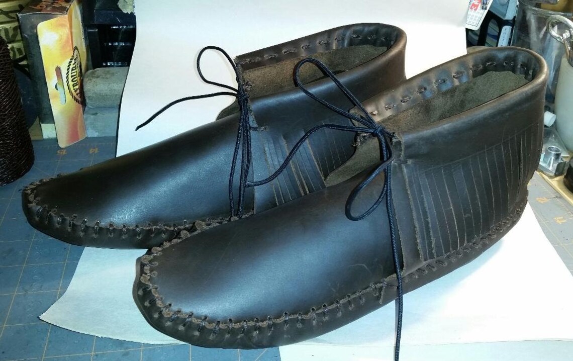 Ankle-hi Earthing Moccasin, Inca Boots - Etsy