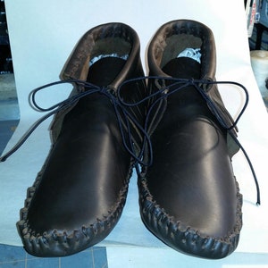 Ankle-hi Earthing Moccasin, Inca Boots - Etsy