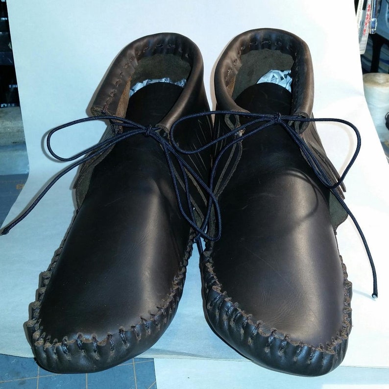 Ankle-hi Earthing Moccasin, Inca Boots - Etsy
