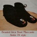 Ankle-hi Earthing Moccasin, Inca Boots - Etsy