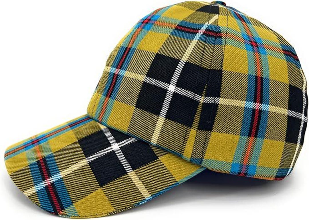 Cornish National Tartan Golf Baseball Adjustable Cap Hat Unisex Made in ...