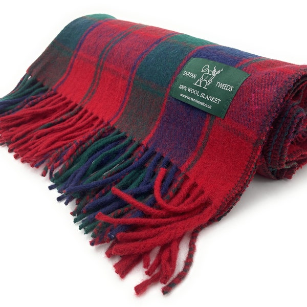 Plaid Dark Green Rug - Etsy UK