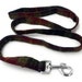 Rust Check Harris Tweed Handmade Dog Collar and Lead Set - Etsy