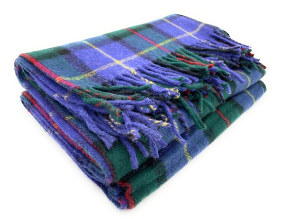 Macleod of Harris Wool Tartan Blanket Throw Brand New - Etsy