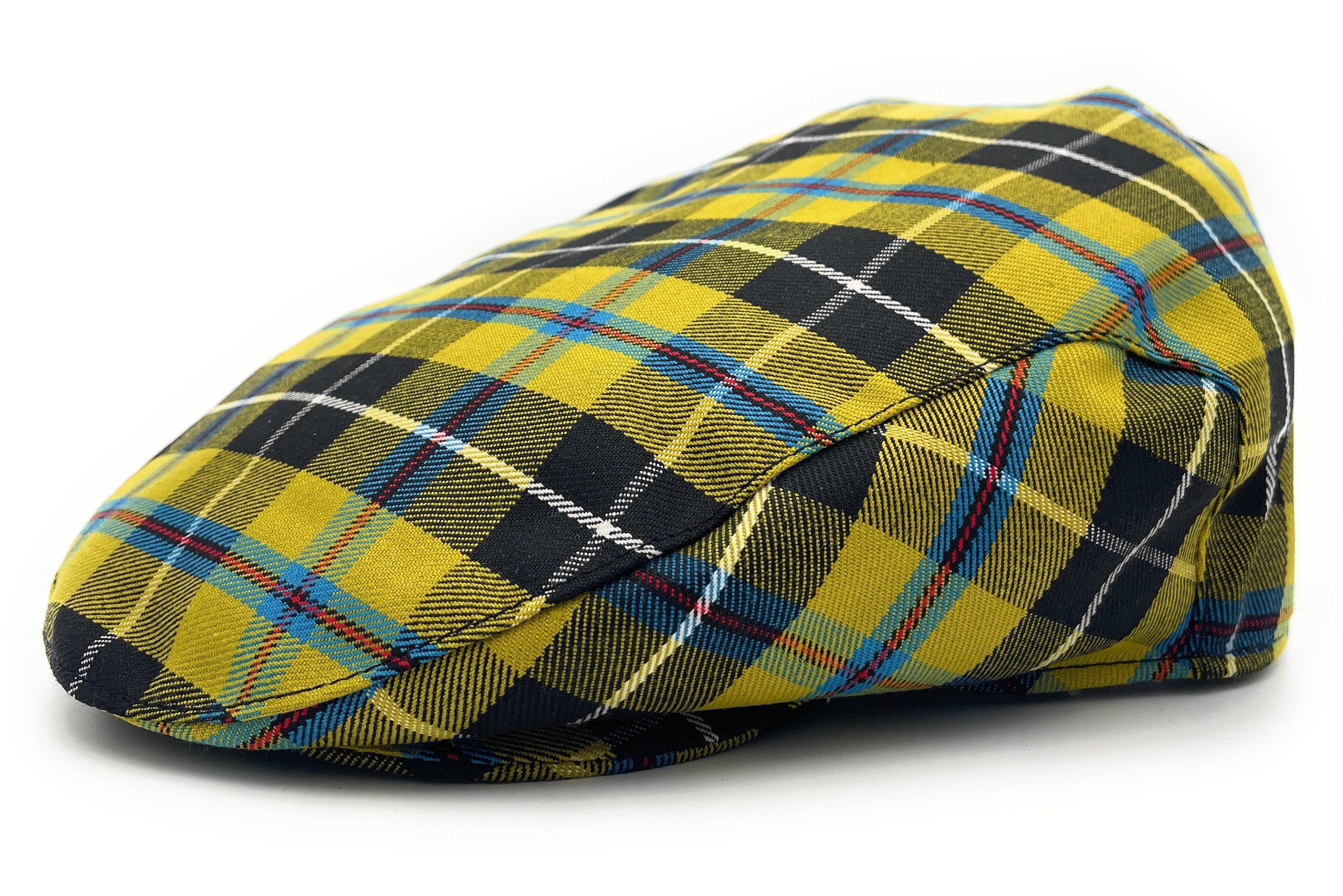 Cornish National Tartan Flat Cap Made in Scotland - Etsy UK