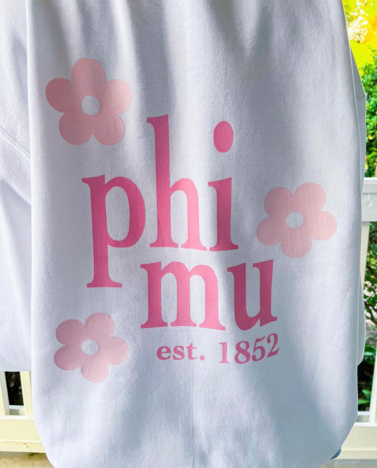 Phi Mu Sorority Sweatshirt - Etsy