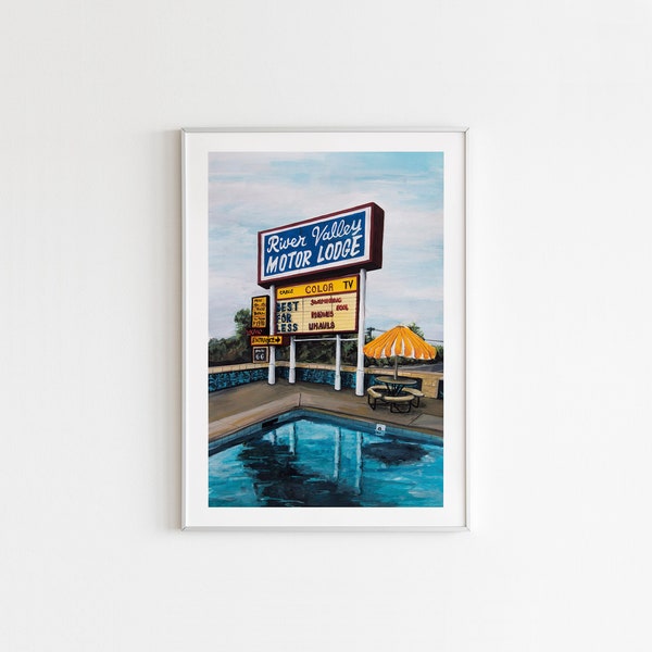 Old Motel Sign - Etsy