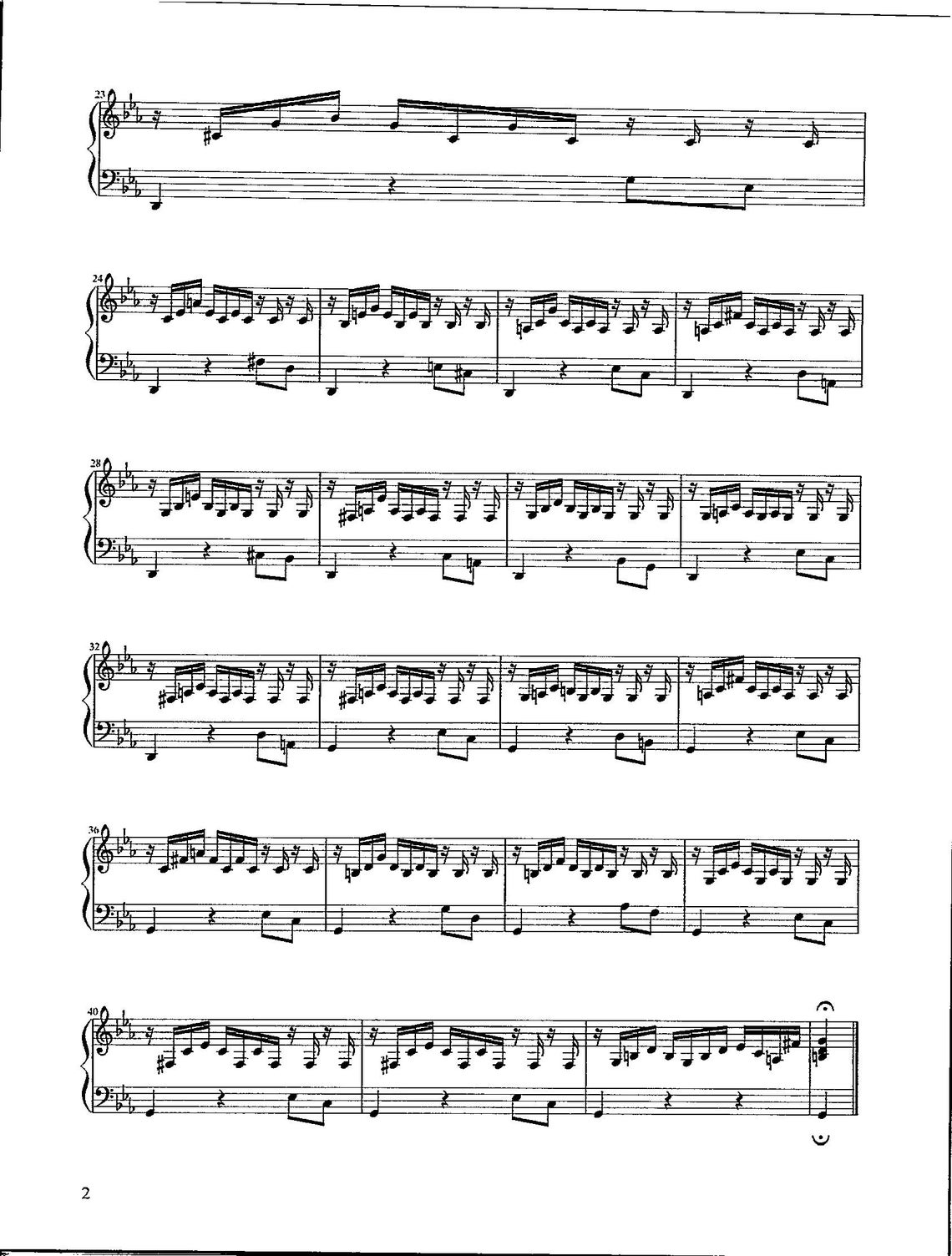 Prelude in C Minor BWV 999 - Digital Download by Johann Sebastian Bach ...