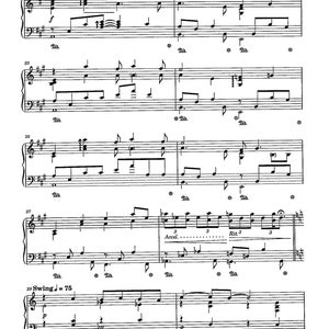 Dream a Little Dream of Me - Digital Printable Piano Solo - Etsy