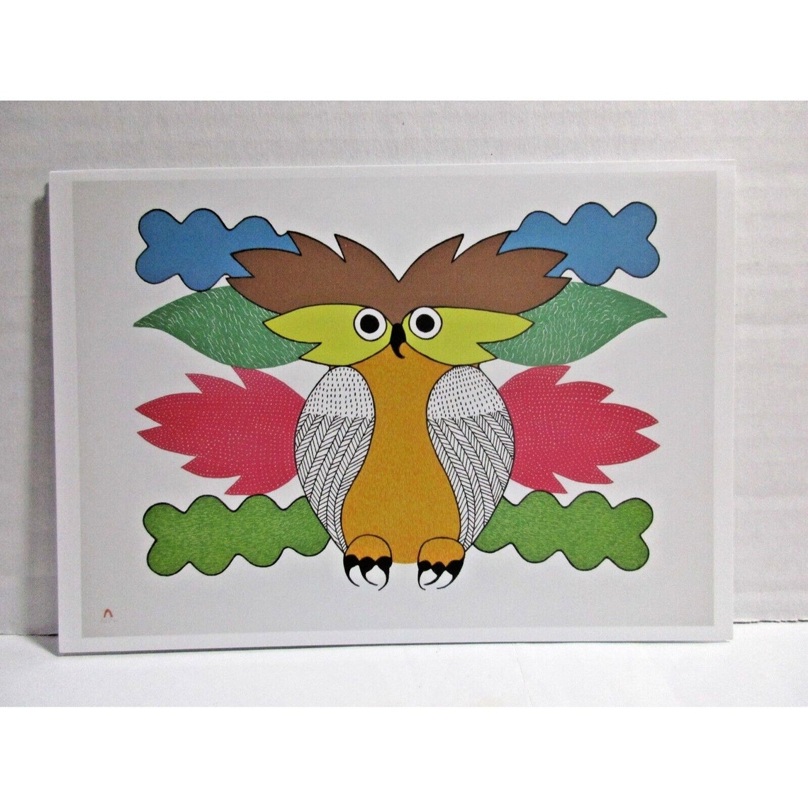 Notecard W/ Mailing Envelope - Spirit of the Owl 1980 by Kenojuak ...