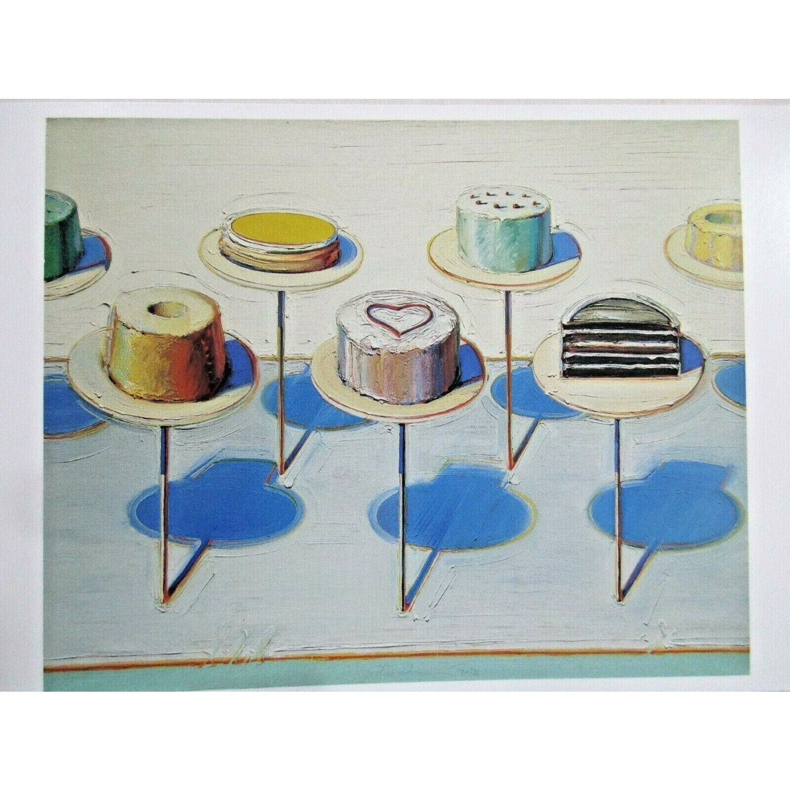 Cake Window Seven Cakes by Wayne Thiebaud Artist Notecard With Envelope ...