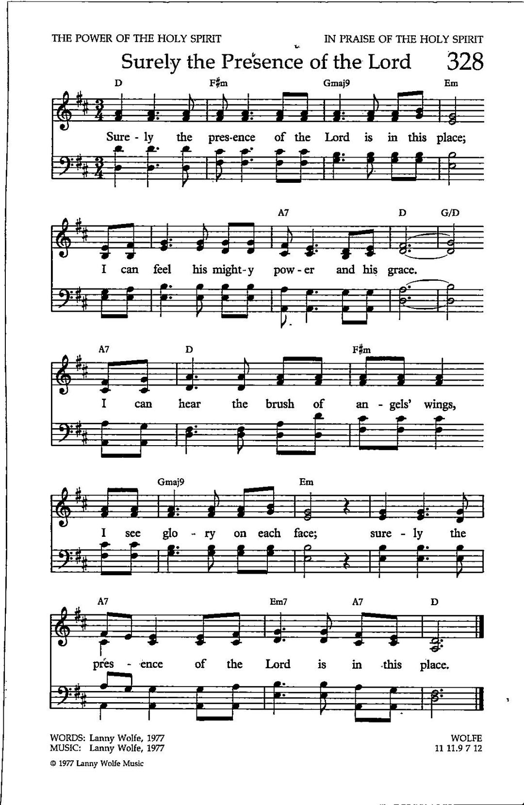 Surely The Presence Of The Lord Chorus Digital Hymn Tune Sheet Music surely-the-presence-of-the-lord-chorus-digital-hymn-tune-sheet-music