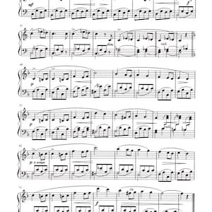 Melody in F by Rubinstein Piano Solo - Digital Sheet Music - Key of F ...