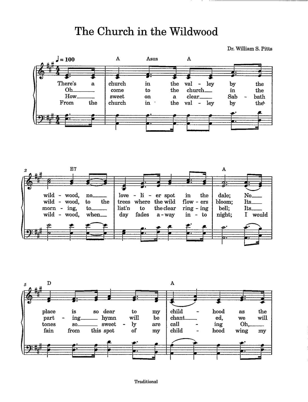I Have Decided to Follow Jesus - Hymn Tune Digital Printable With ...