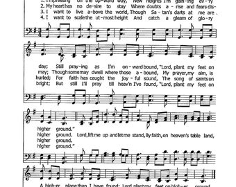 I Know Who Holds the Future - Digital Printable Hymn Tune With Lyrics - Key of G - Etsy