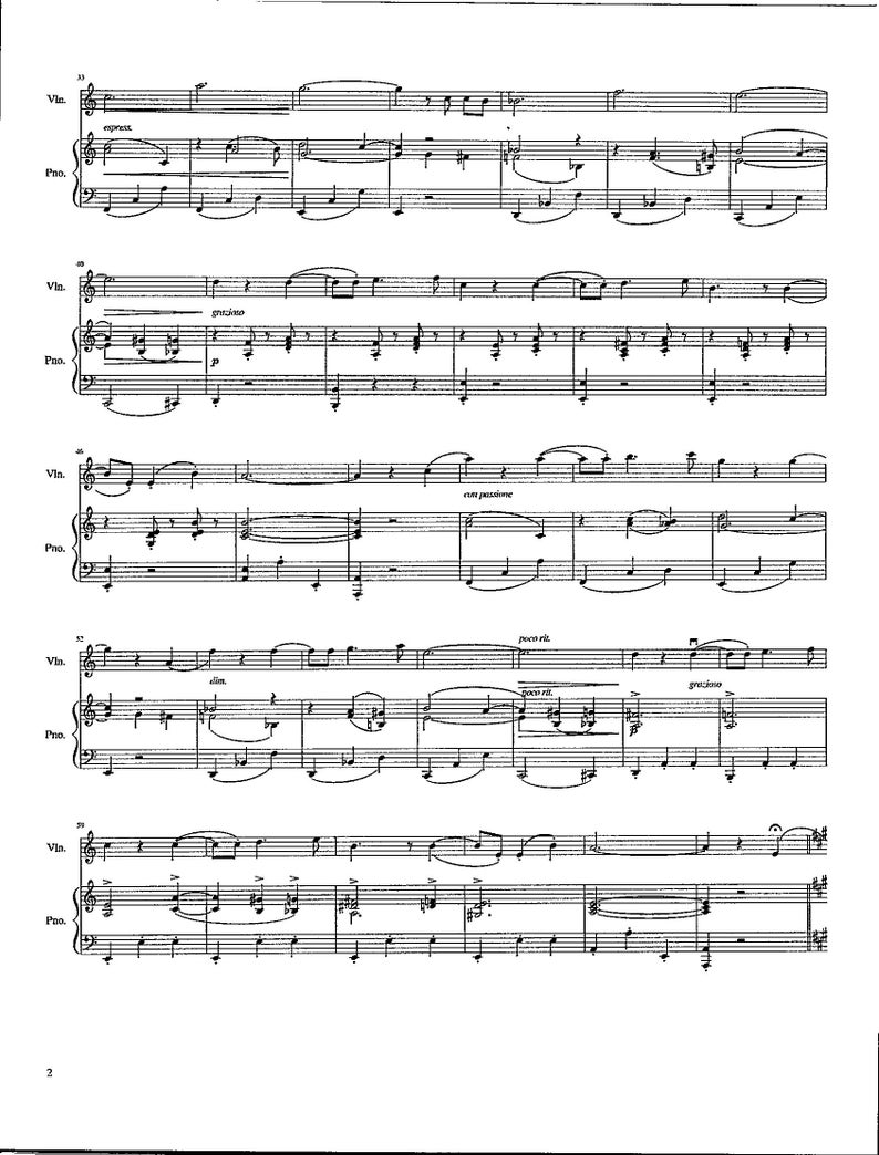 Violin and Piano - Liebesleid (love's Sorrow) - Digital Download - Key ...