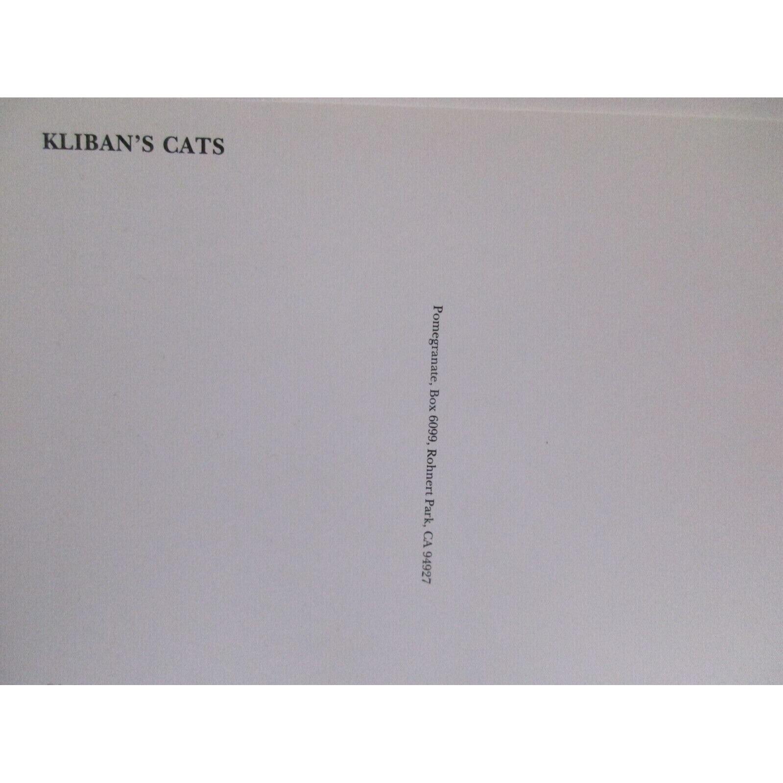 Kliban Postcard - Office Pool Cats by Kliban's Cats 6" X 4" Unposted - Etsy